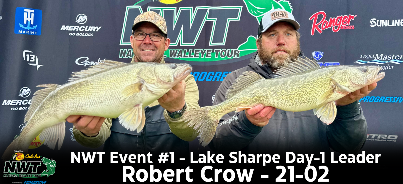 Pro-Angler Robert Crow & Co-Angler Tom Potts Take Day-1 Lead with 21-02 ...